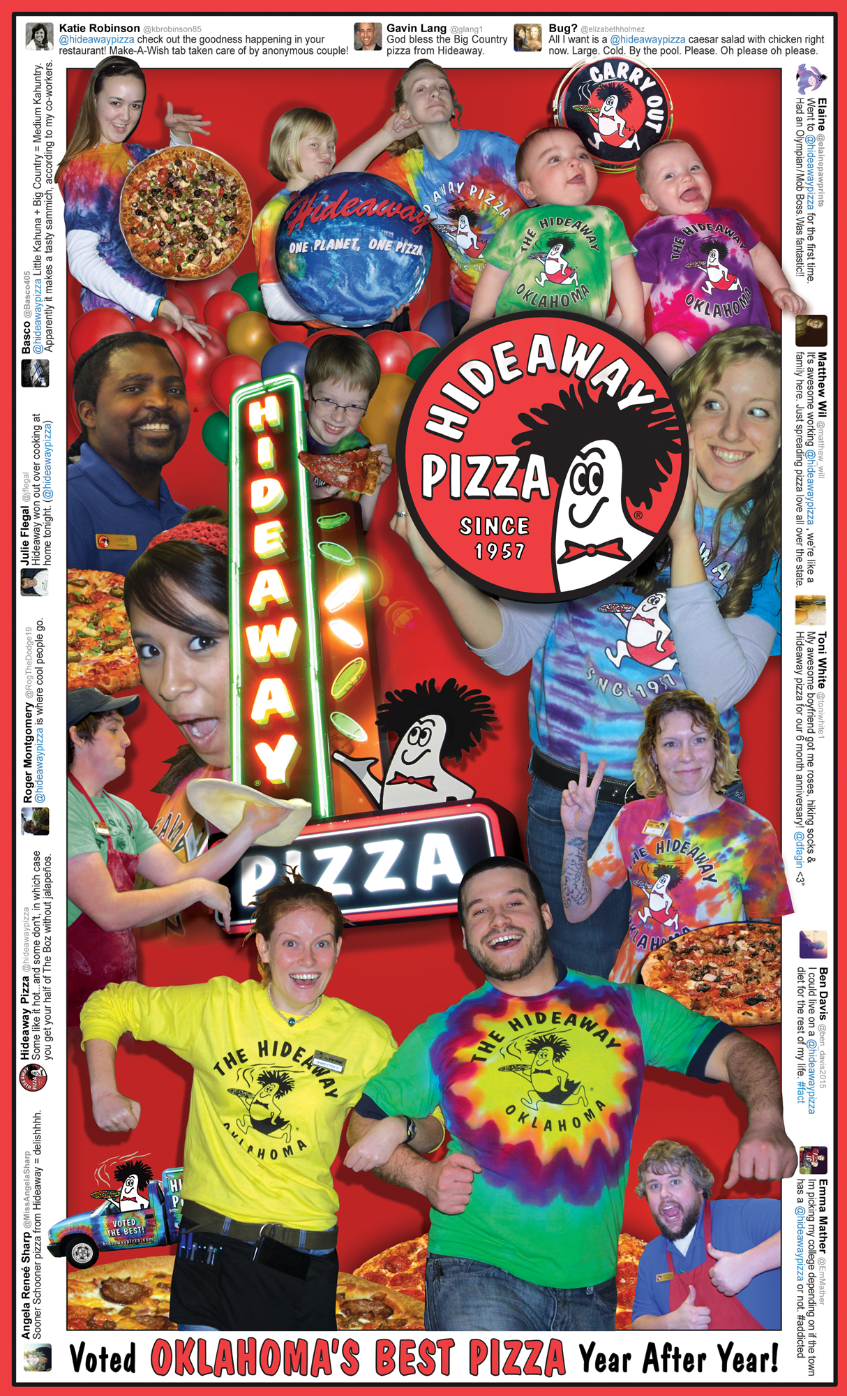 Hideaway Pizza Overview of Services - Bob Paltrow Design